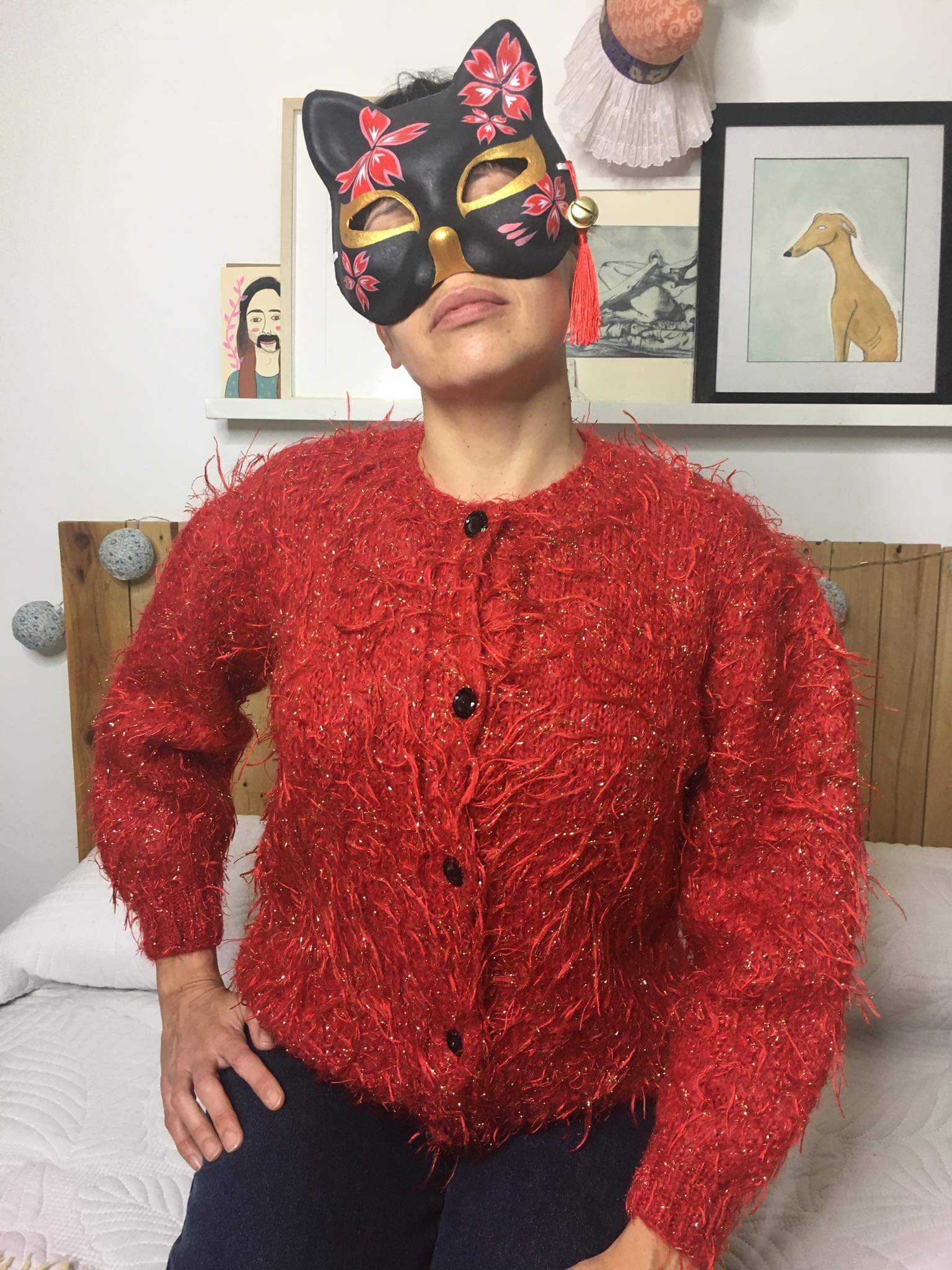Chaqueta Lana Roja Gr ndma Modelitos Fet n